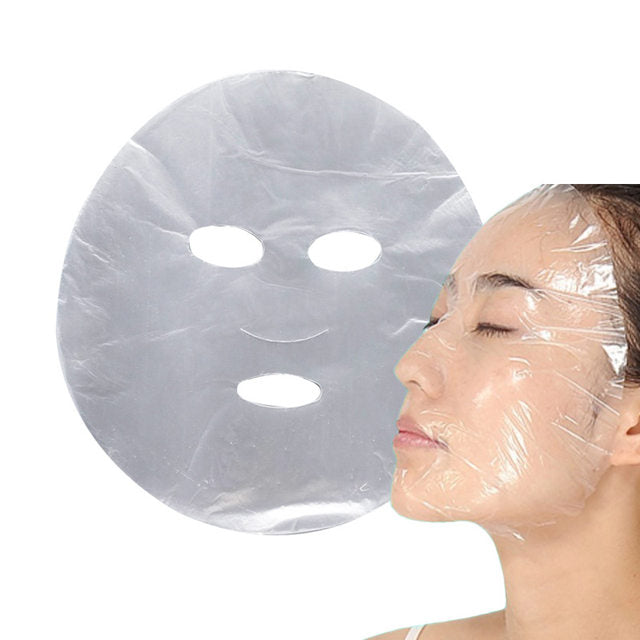 Facial Plastic Mask, Disposable Facial Sheet Mask, Transparent Face Ma ...